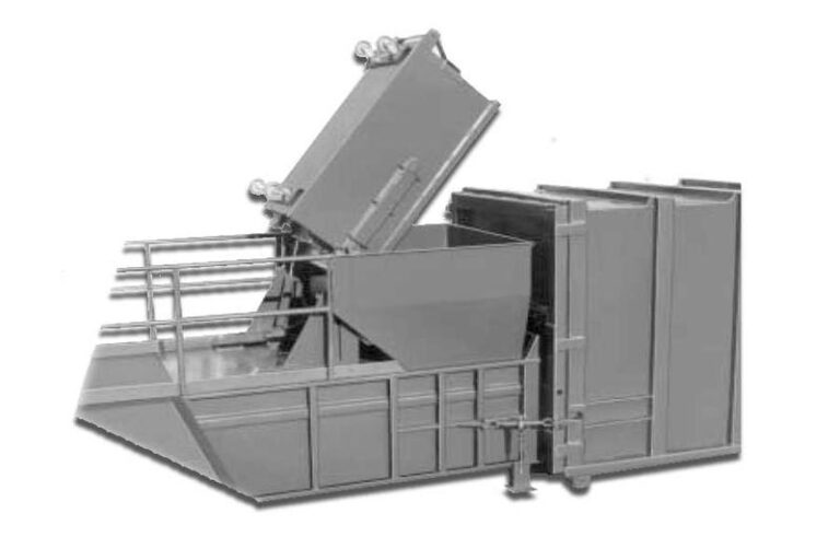 DOCK LEVEL HD CART DUMPER, 2 YARD - Action Compaction